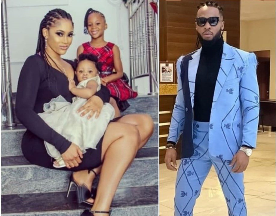 Flavour and Sandra Okagbue and Children - Famous People Magazine