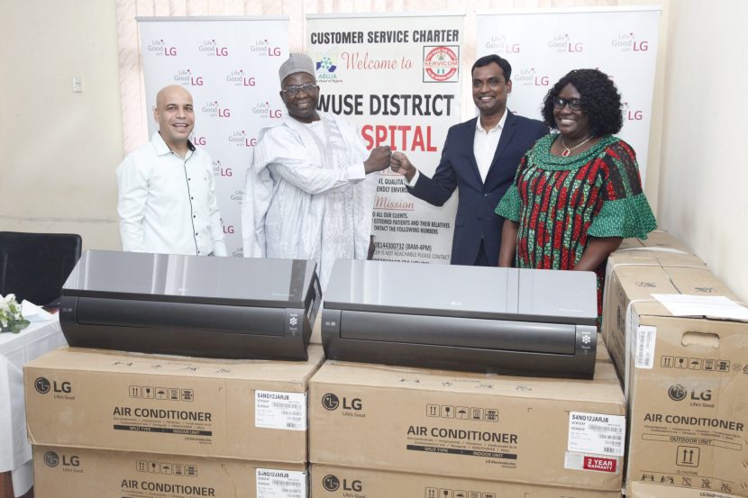LG Electronics Donates “New Artcool” Air Conditioning Units To Wuse ...