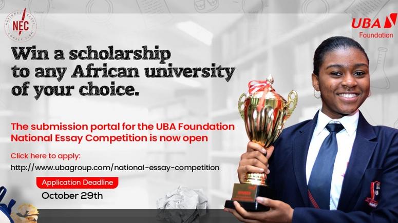 UBA Foundation Calls For Entries As Its National Essay Competition (NEC ...