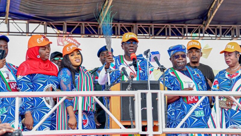 APC Governors Storm Osun For Oyetola’s Re-Election Rally - Famous ...