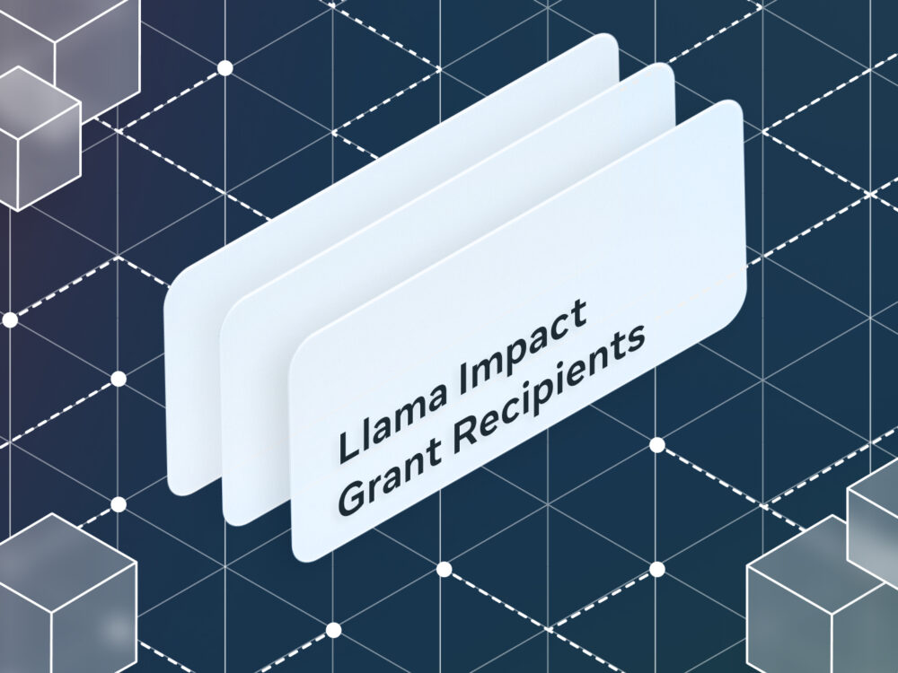 Meta Announces Recipients Of Inaugural Llama Impact Grants And ...