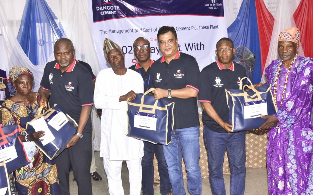 Dangote Cement Ibese Fetes Senior Citizens In Host Communities - Famous ...