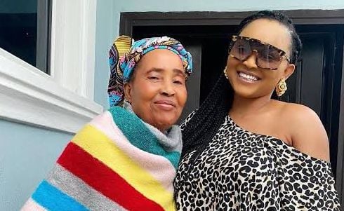 Nollywood Actress Mercy Aigbe Loses Mum - Famous People Magazine